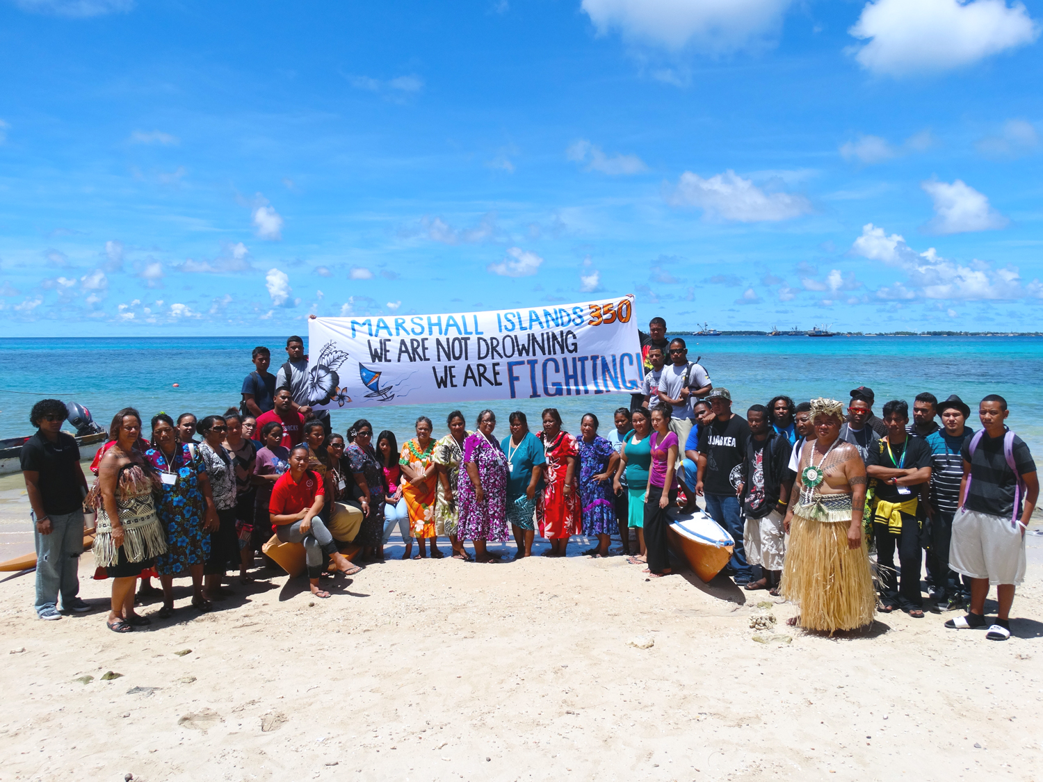 The Pacific Climate Warriors challenge the world - 350
