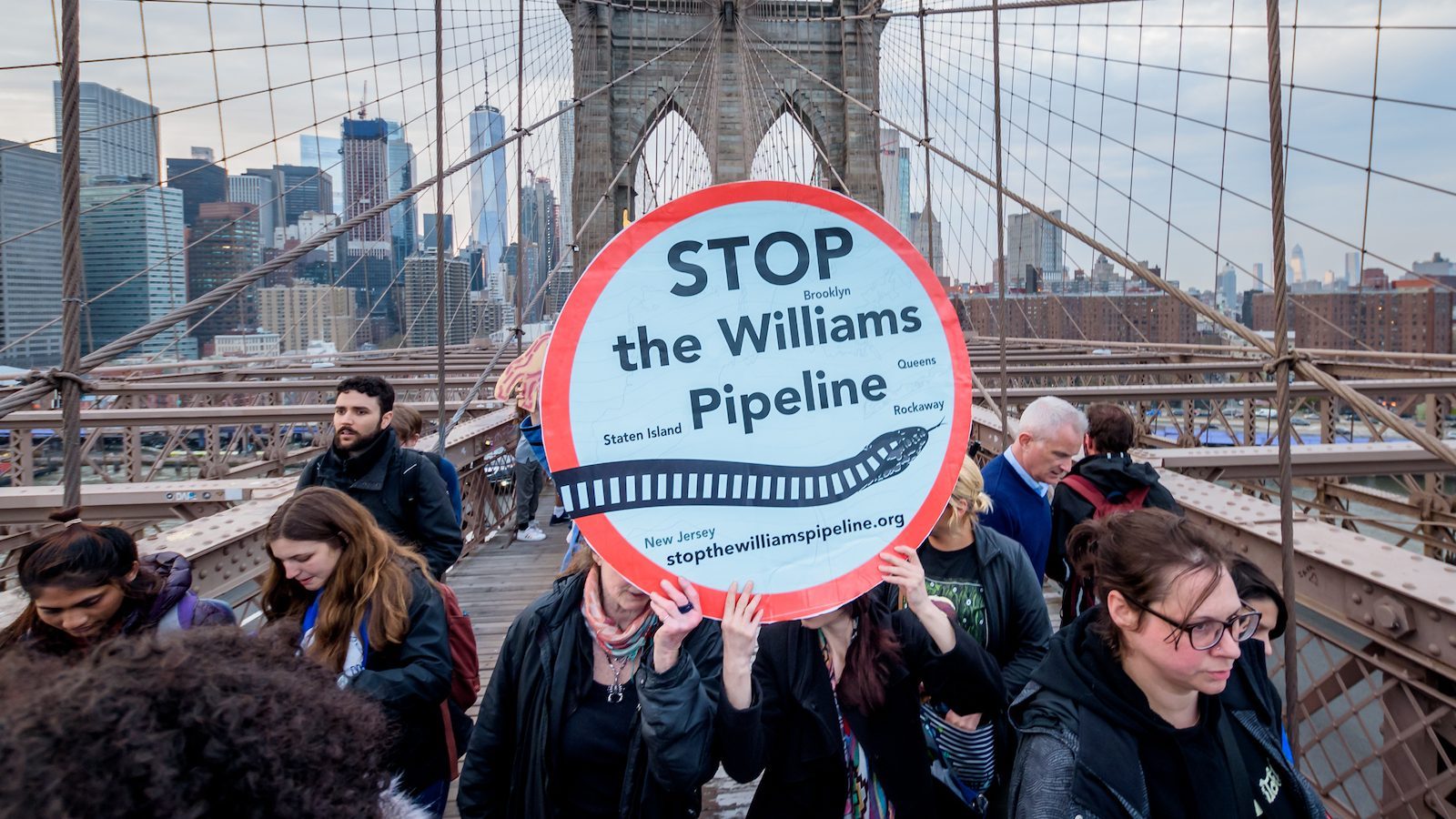 The Williams fracked gas pipeline in New York has been stopped! - 350
