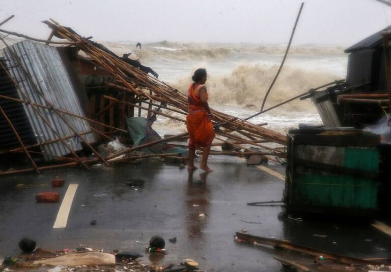Cyclone Yaas leaves behind a trail of destruction in India and ...