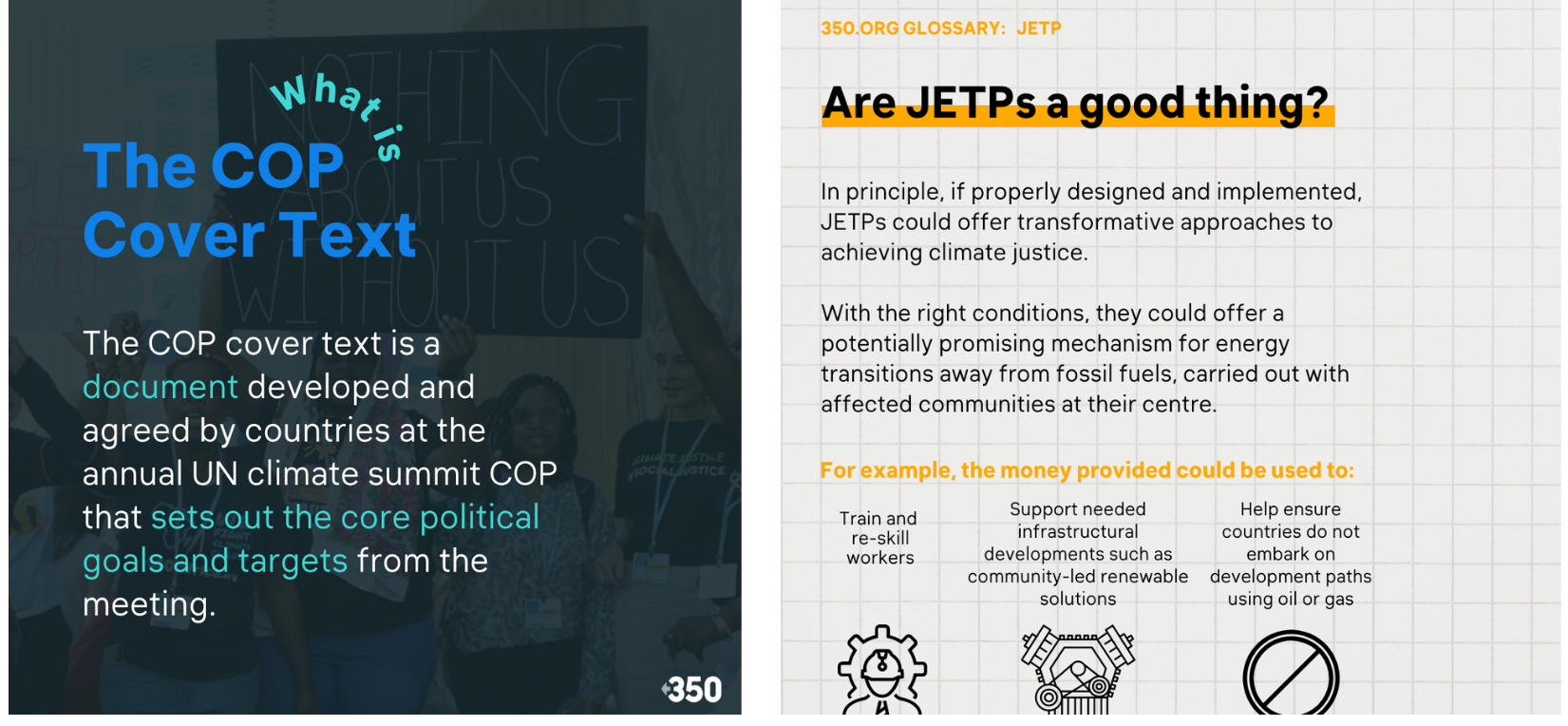 FossilFreeNews - Mixed feelings about African COP - 350